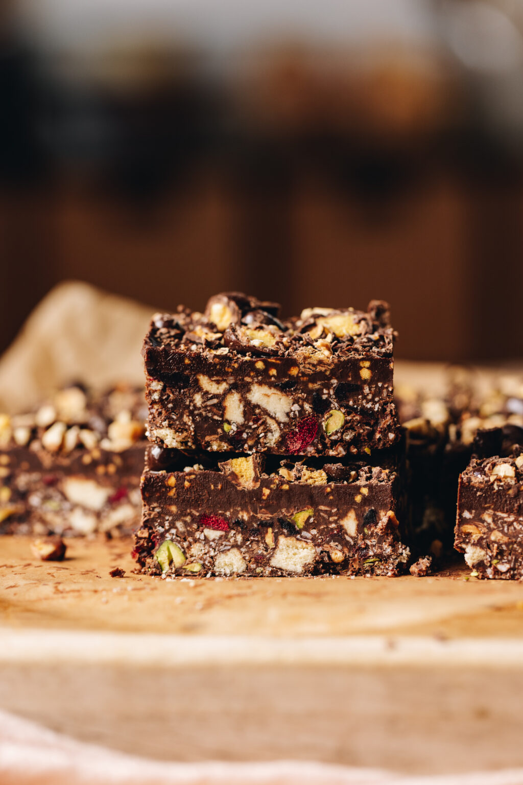 No-bake Hedgehog Slice